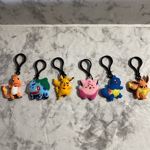 Pokemon | Toys | Pokmon Keychains Backpack Clips Brand New 2429 3 ...